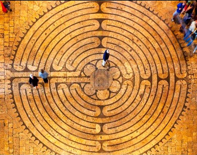 laberinto-chartres - Galerias de Arte Barcelona